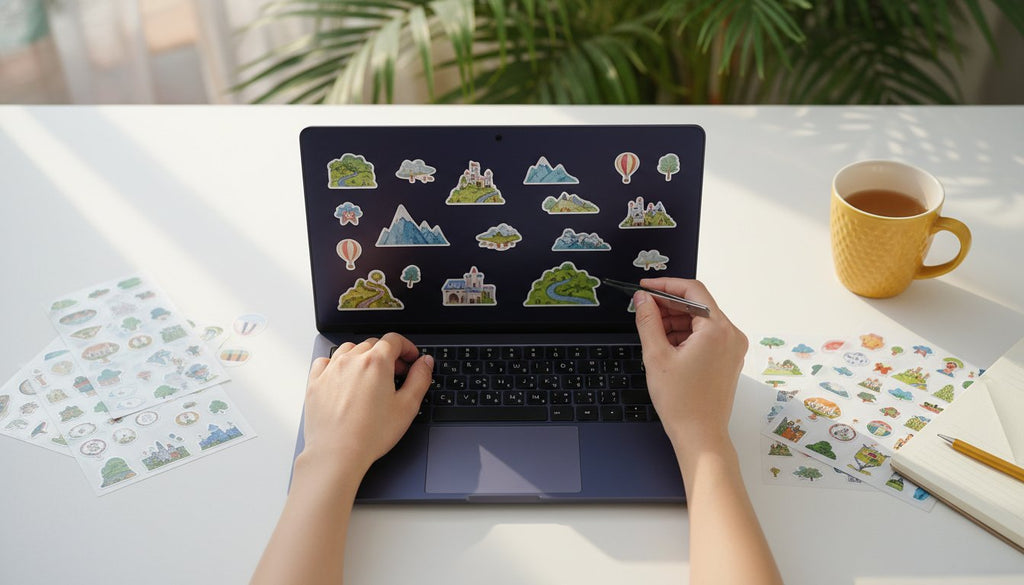 15+ Inspirational Stickers for Laptop: Curating Your Creative Escape i ...